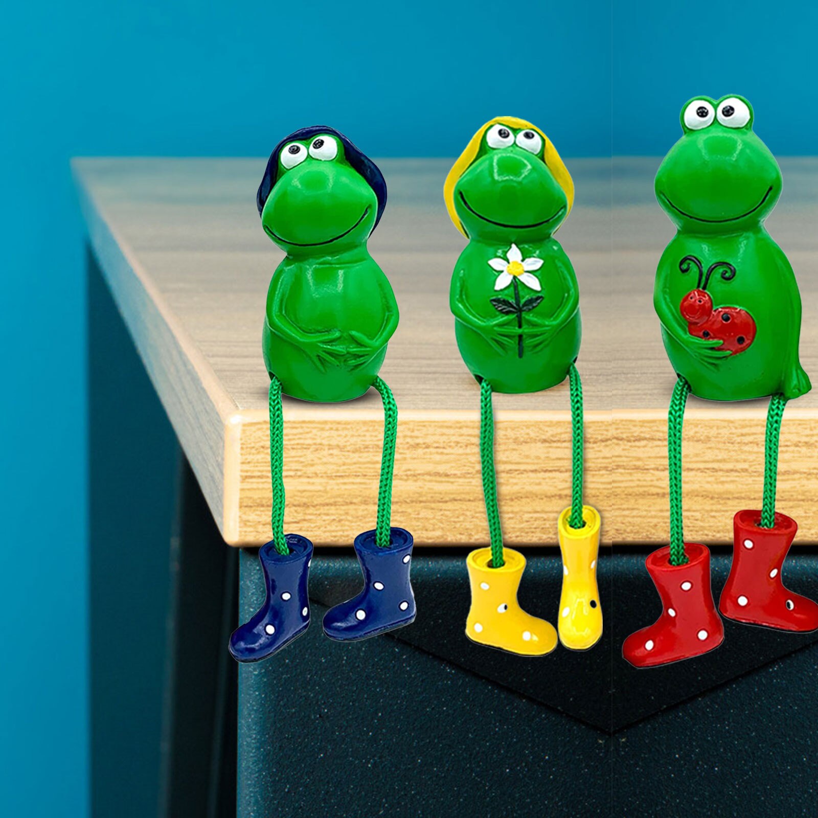 1/3pcs Frogs Bonsai Decorative Hang Frog Outdoor G... – Grandado