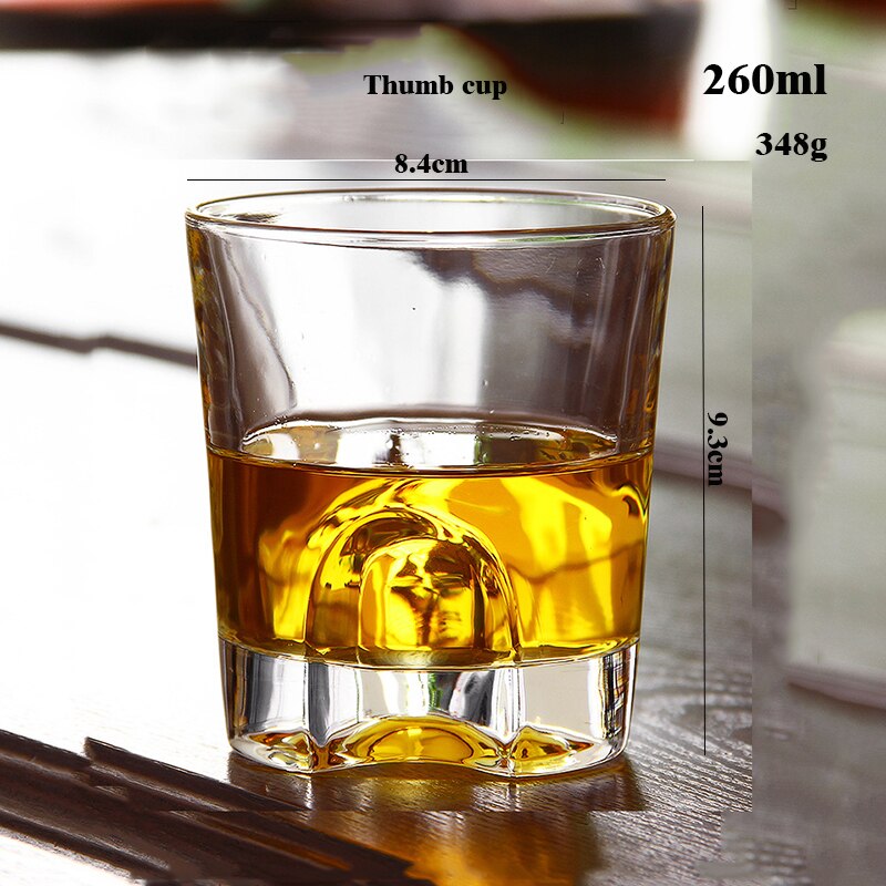 DEOUNY Crystal Whiskey Glasses For Drinking Bourbo... – Grandado