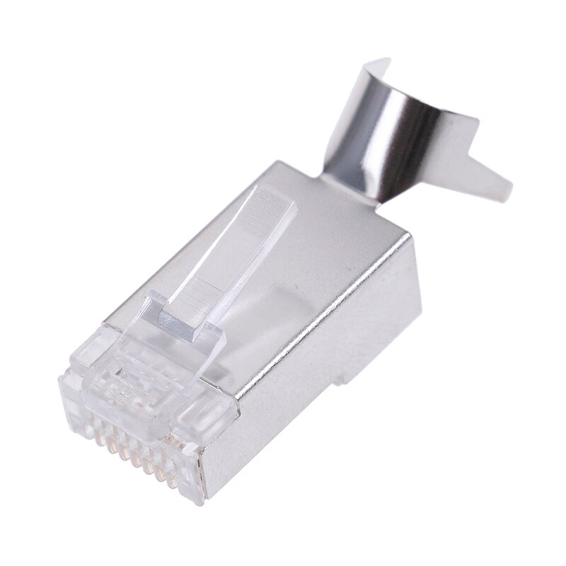 10Pcs Cat7 RJ45 connector 1.3mm cat 7 crystal plug... – Grandado