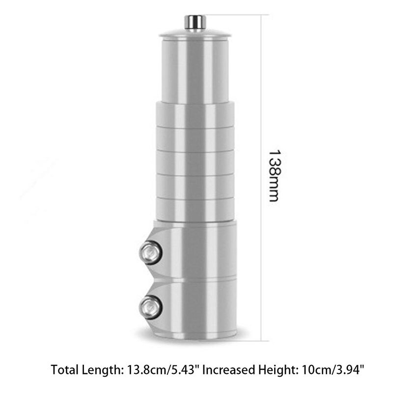 Aluminum Alloy Bike Fork Stem Rise Extender Extens... – Vicedeal
