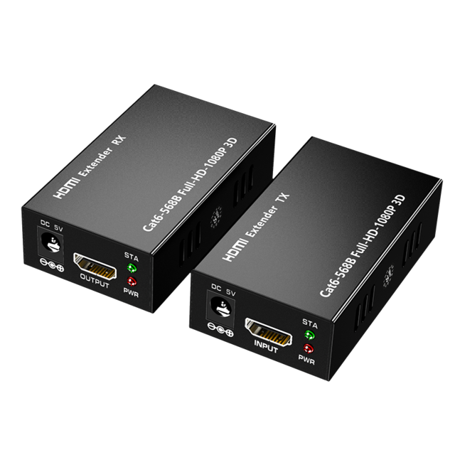 Hdmi extensor tx rx 1080p 60m adaptador hdmi rj45 ... – Grandado