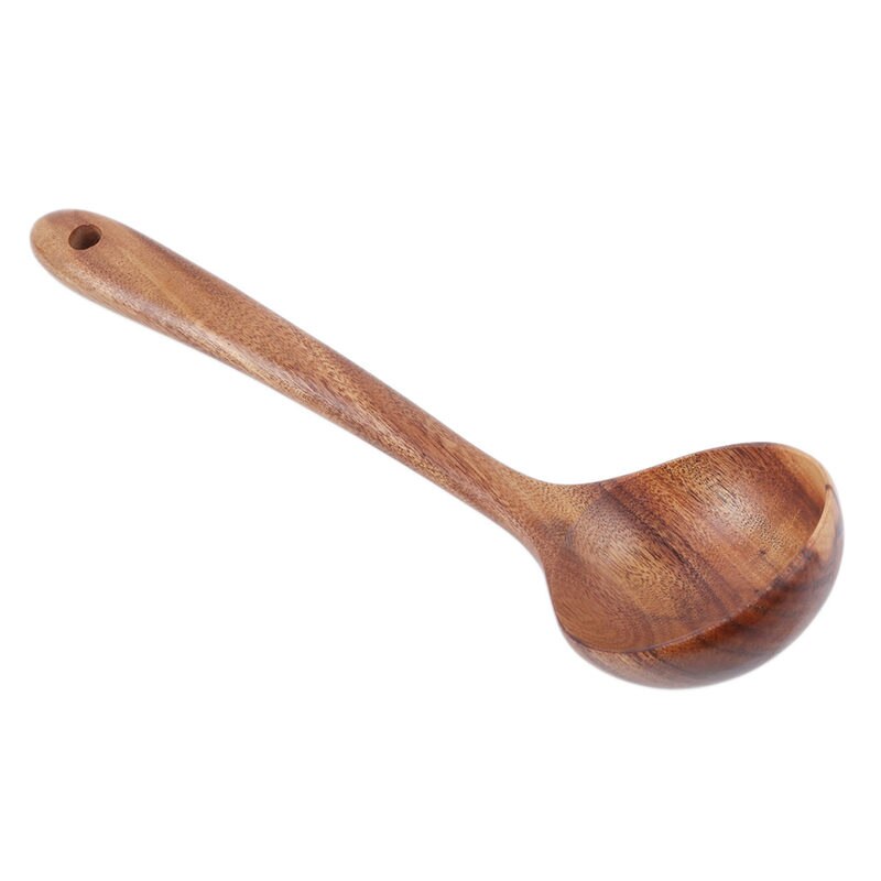 Wooden Kitchen Spoon Rice Paddle Long Handled Wood... – Vicedeal