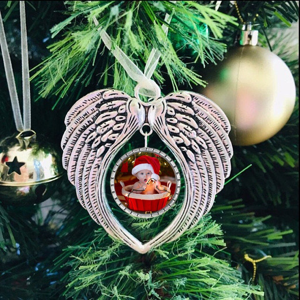 Angel Assistant Heart-Shaped Tag Christmas Tree Ta... – Grandado