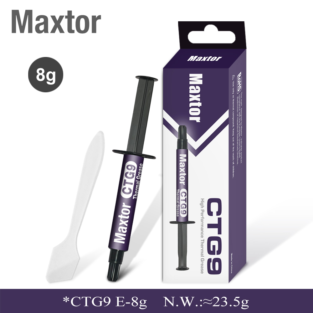 Maxtor CTG9 Thermal Paste 2g 13.5W/mk for AMD Inte... – Grandado