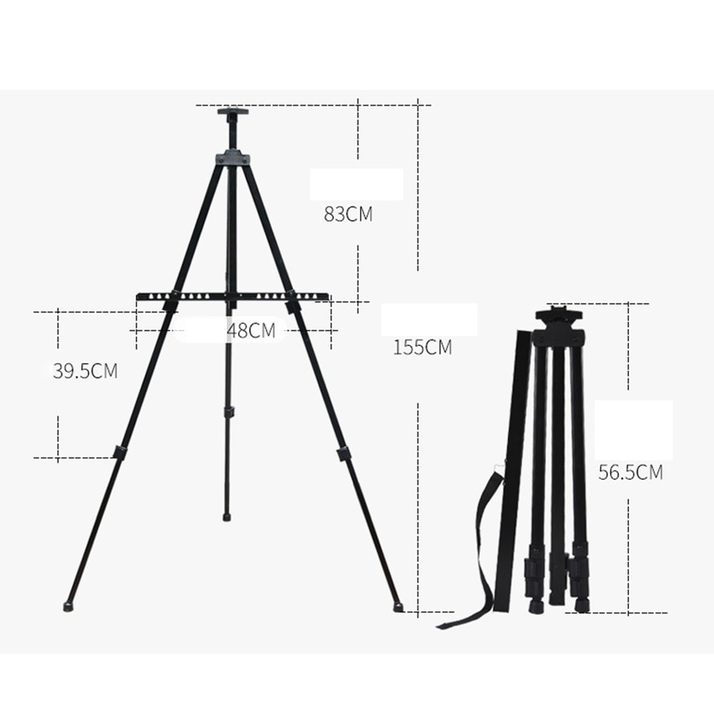 Thickened Aluminum Metal Drawing Board Bracket Tri... – Vicedeal