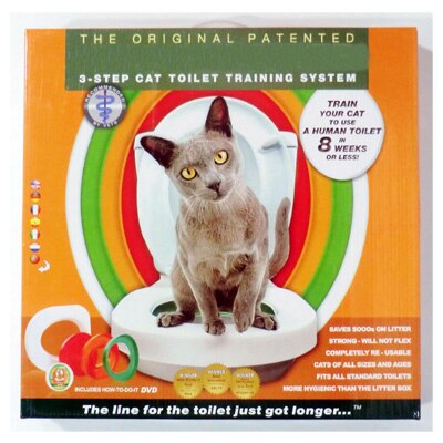 Cat Toilet Training kit Train Love Clean Cats Use ... – Grandado