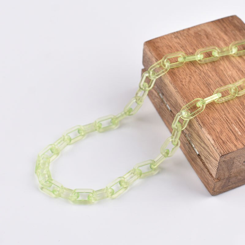 10/50pcs Transparent Acrylic Link Chain Lobster Cl... – Vicedeal