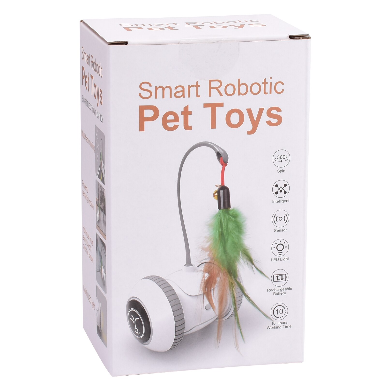 Automatic Sensor Cat Toys Interactive Smart Roboti... – Grandado