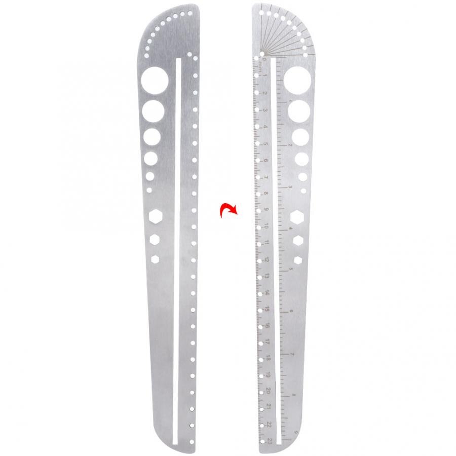 Scale Ruler Multifunctional Stainless Steel Compas... – Vicedeal