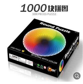 1000-piece Paper Jigsaw Puzzle Geometry Globe Roun... – Grandado