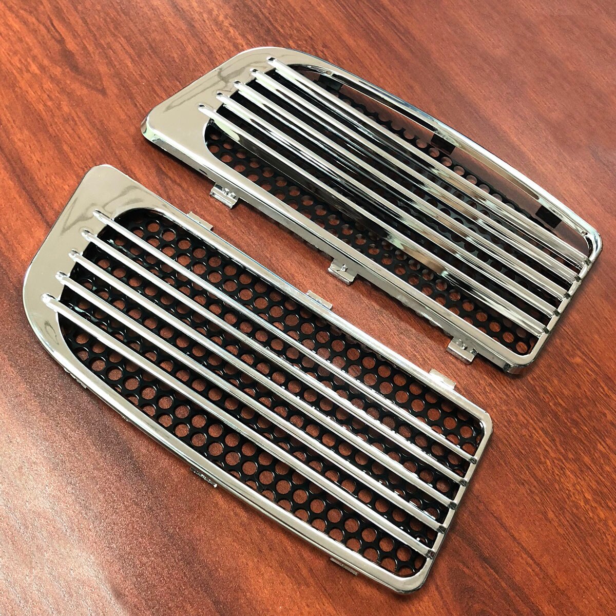 Chrome Radiator Grills & Schermen Voor Harley Tour... – Vicedeal