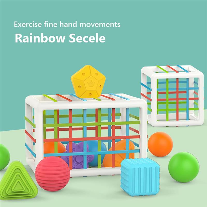 Baby Shape Color Classification Toy With Classific... – Grandado