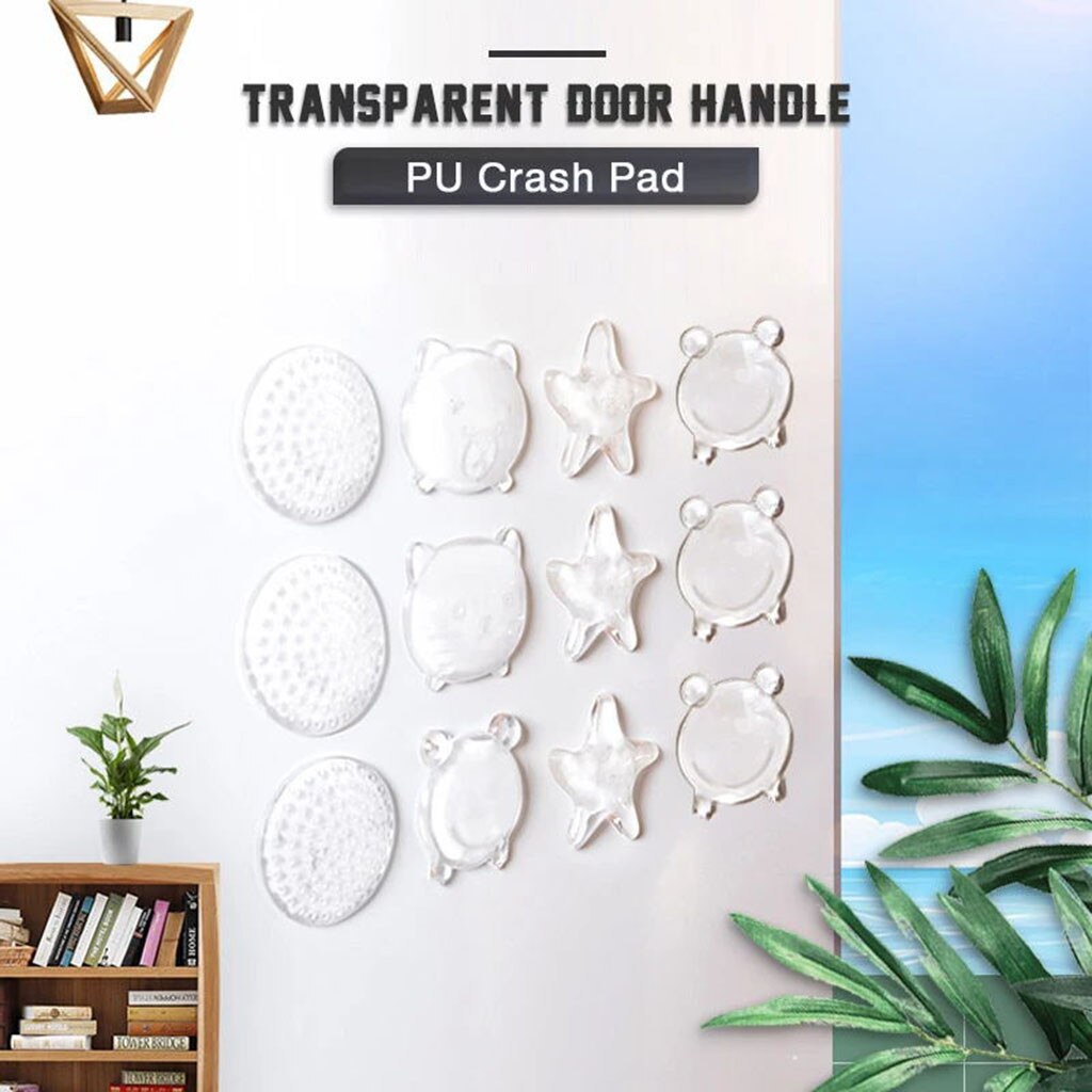 Door Stopper Lock Protective Crash Pad Door Doorkn... – Grandado