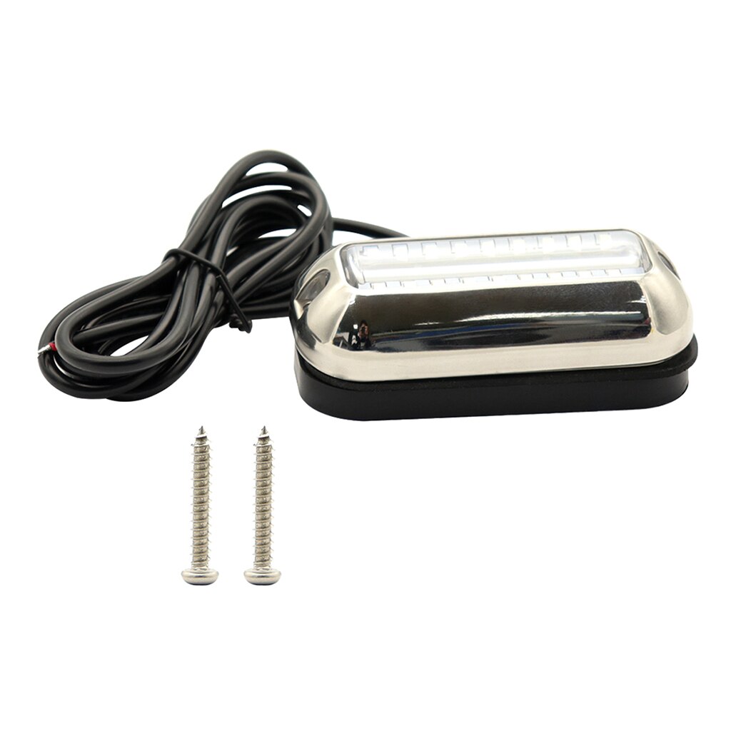 27 LEDs Underwater Marine Boat Lights Stainless St... – Grandado