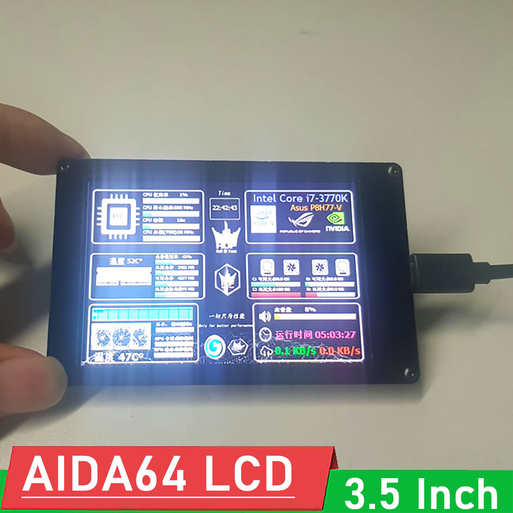 3,5 zoll IPS LCD Monitor Display USB2LCD AIDA64 Ch... – Grandado