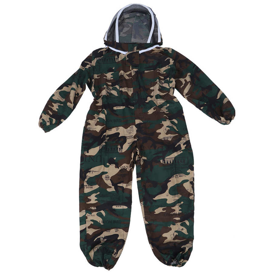 Beekeeping Protective One-Piece Bee Suit Clothes w... – Grandado