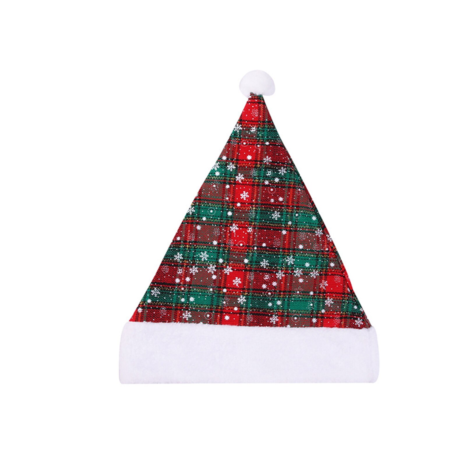 Christmas Red Classic Santa Hats Traditional Santa... – Grandado