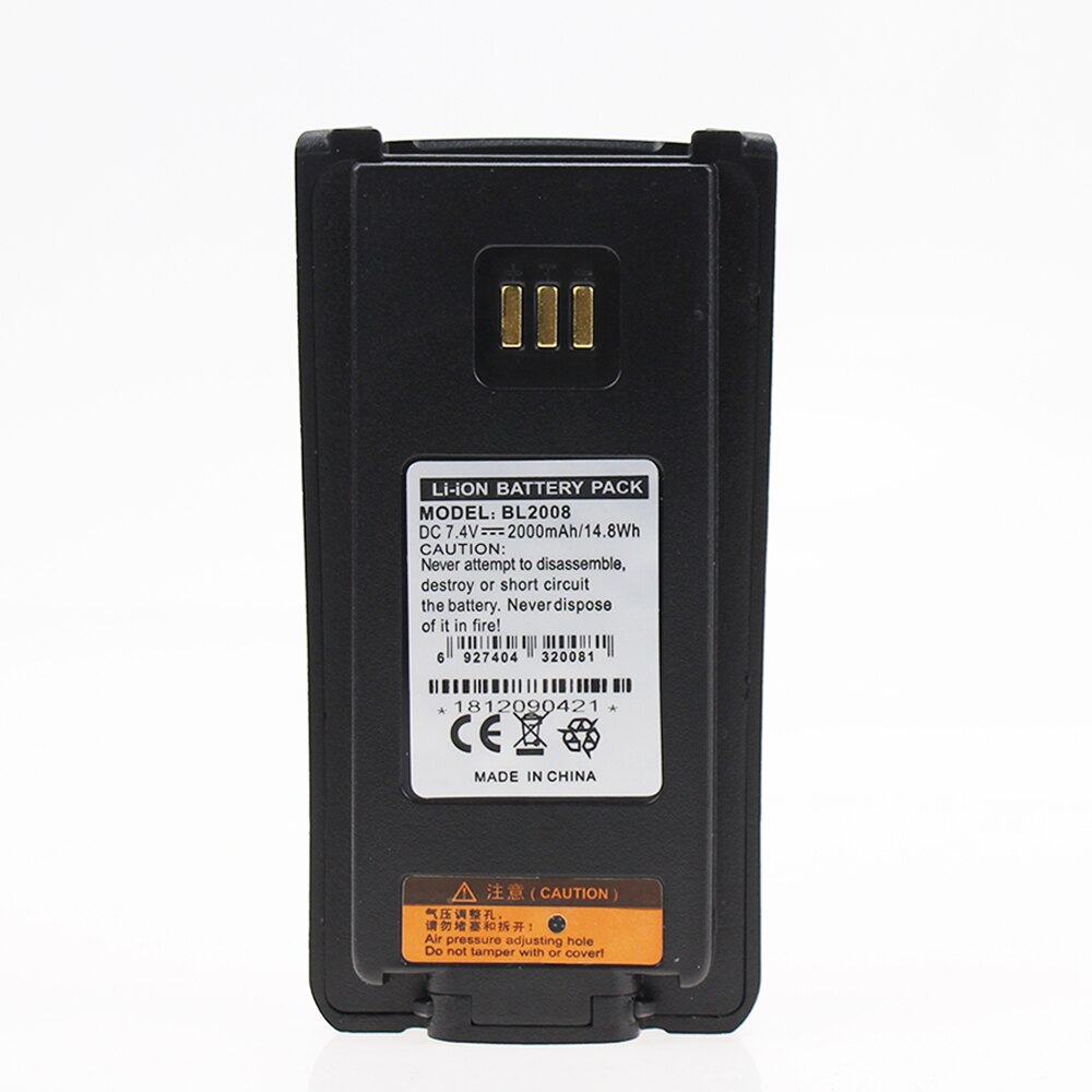 BL2008 7.4V 2000mAH LI-ON Battery for Hytera HYT R... – Vicedeal