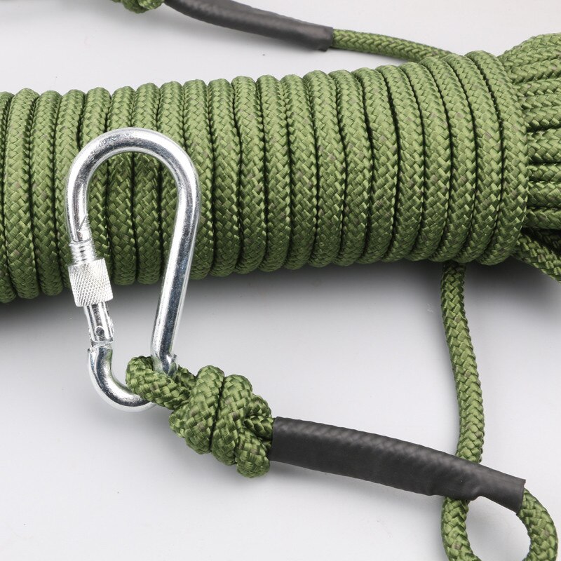 Outdoor Camping Rock Climbing Rope 8mm Fire Escape... – Grandado