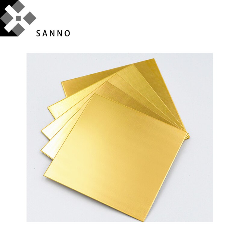 H62 brass plate 0.8mm - 5mm electric conduction pu... – Grandado