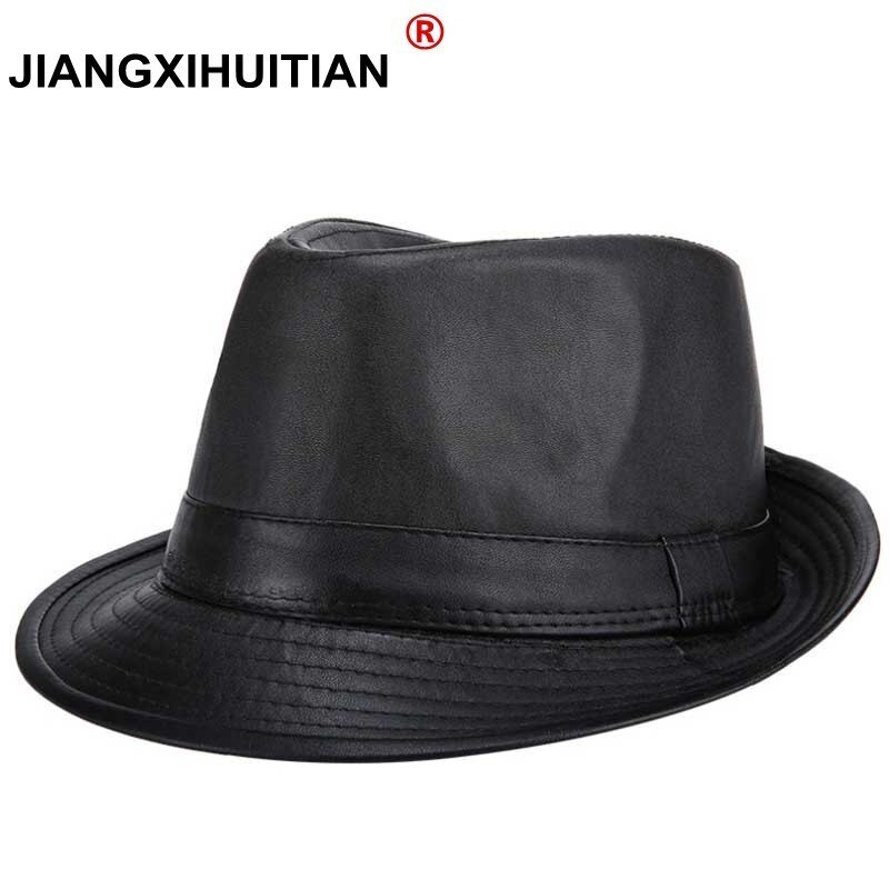 Sir Classic PU leather hat hat Men to restore anci... – Vicedeal