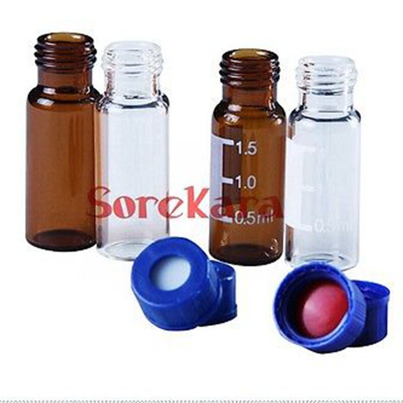10pcs 2ML Graduated Round Injection Glass Vial wit... – Vicedeal