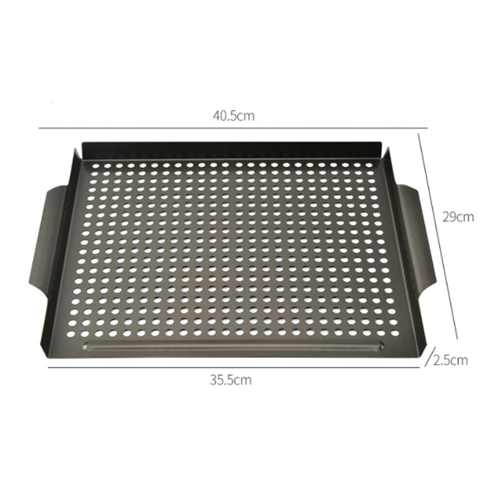 Grill Basket Non Stick Grill Topper with Holes BBQ... – Grandado