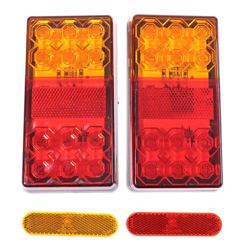 4pcs 12V/24V Truck Trailer Boat LED Stop Indicator... – Grandado