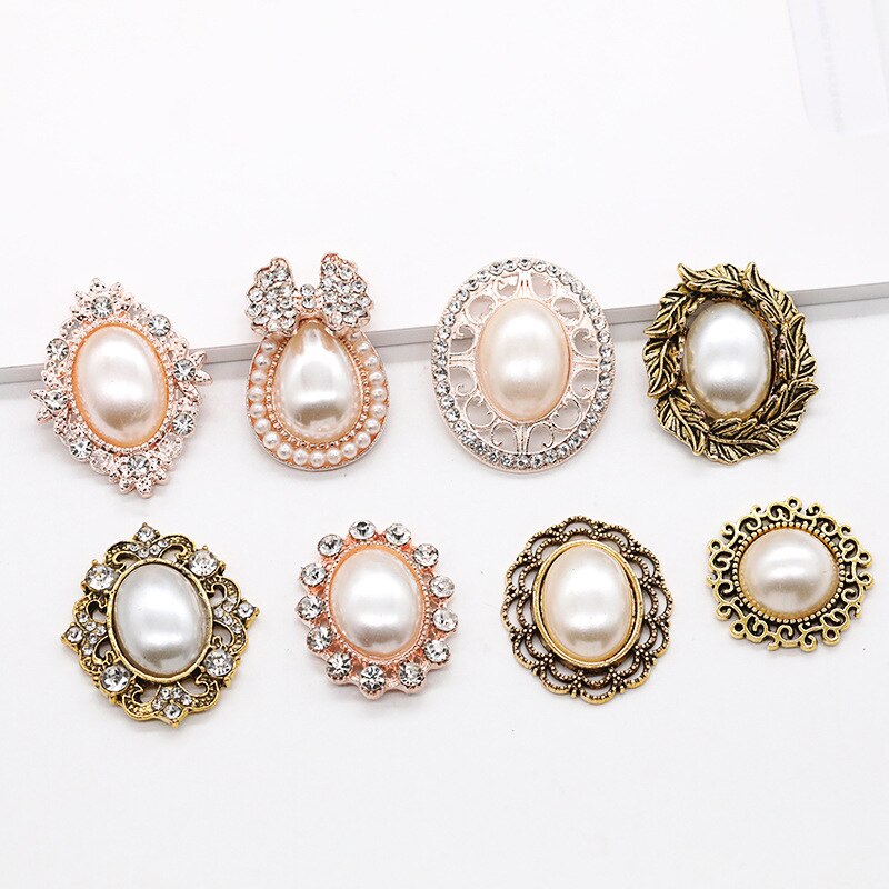 a variety of gorgeous diamond Alloy jewelry Access... – Grandado
