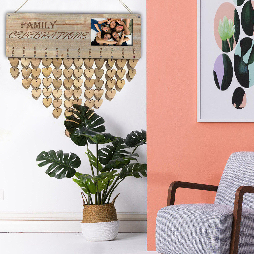 Tablero de recordatorio de madera de Ply placa sig... – Grandado