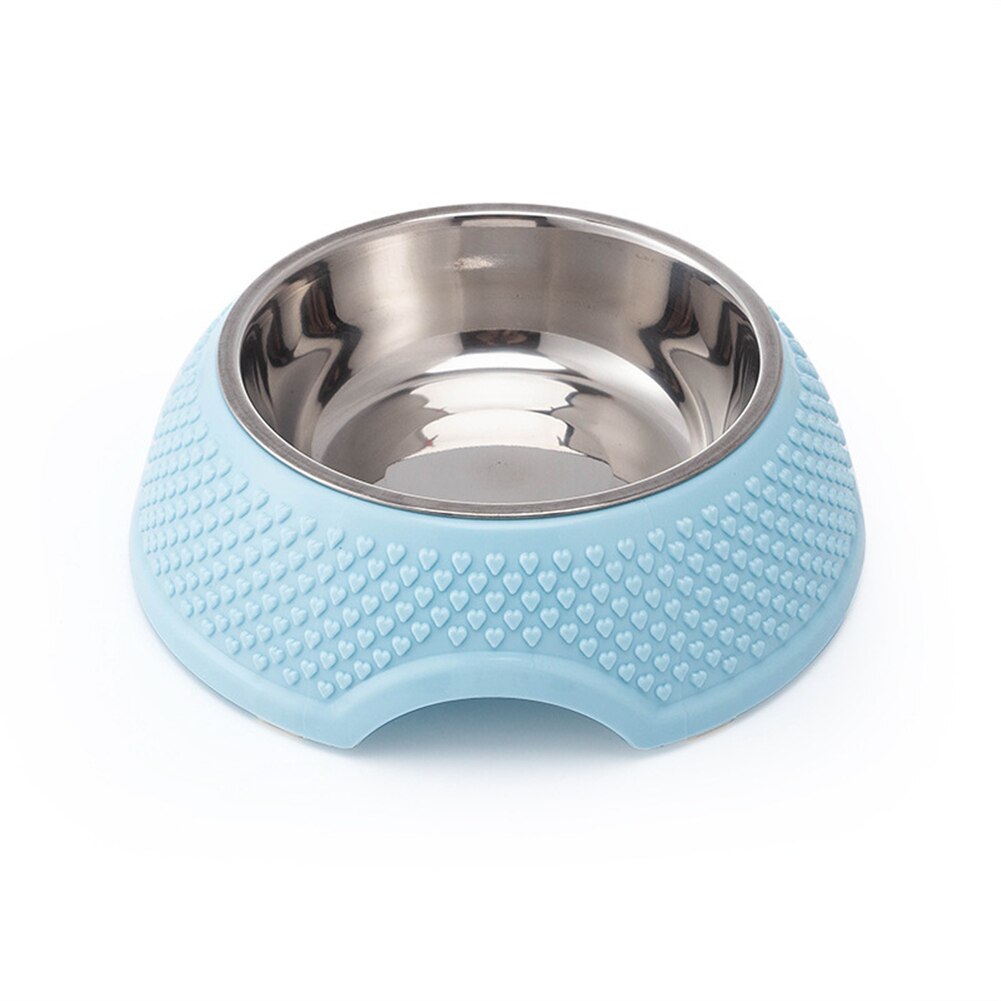 Dog Feeding Bowl Pet Tableware With Water Stainles... – Grandado