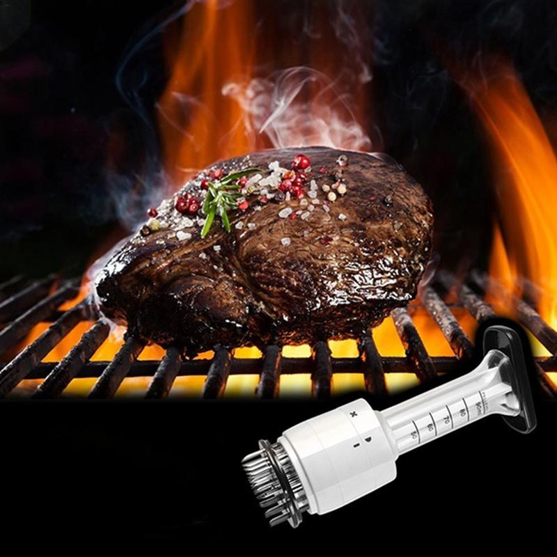 Meat Tenderizer Sauce Injector Marinator With 30 S... – Grandado