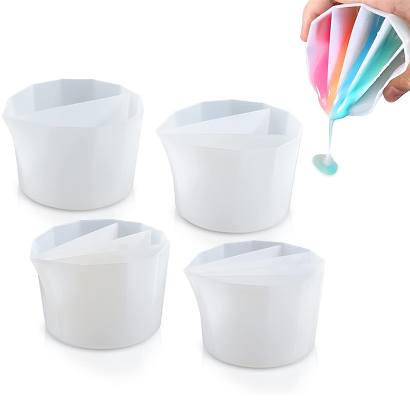 Split Cup For Paint Pouring,Reusable Fluid Art Spl... – Grandado