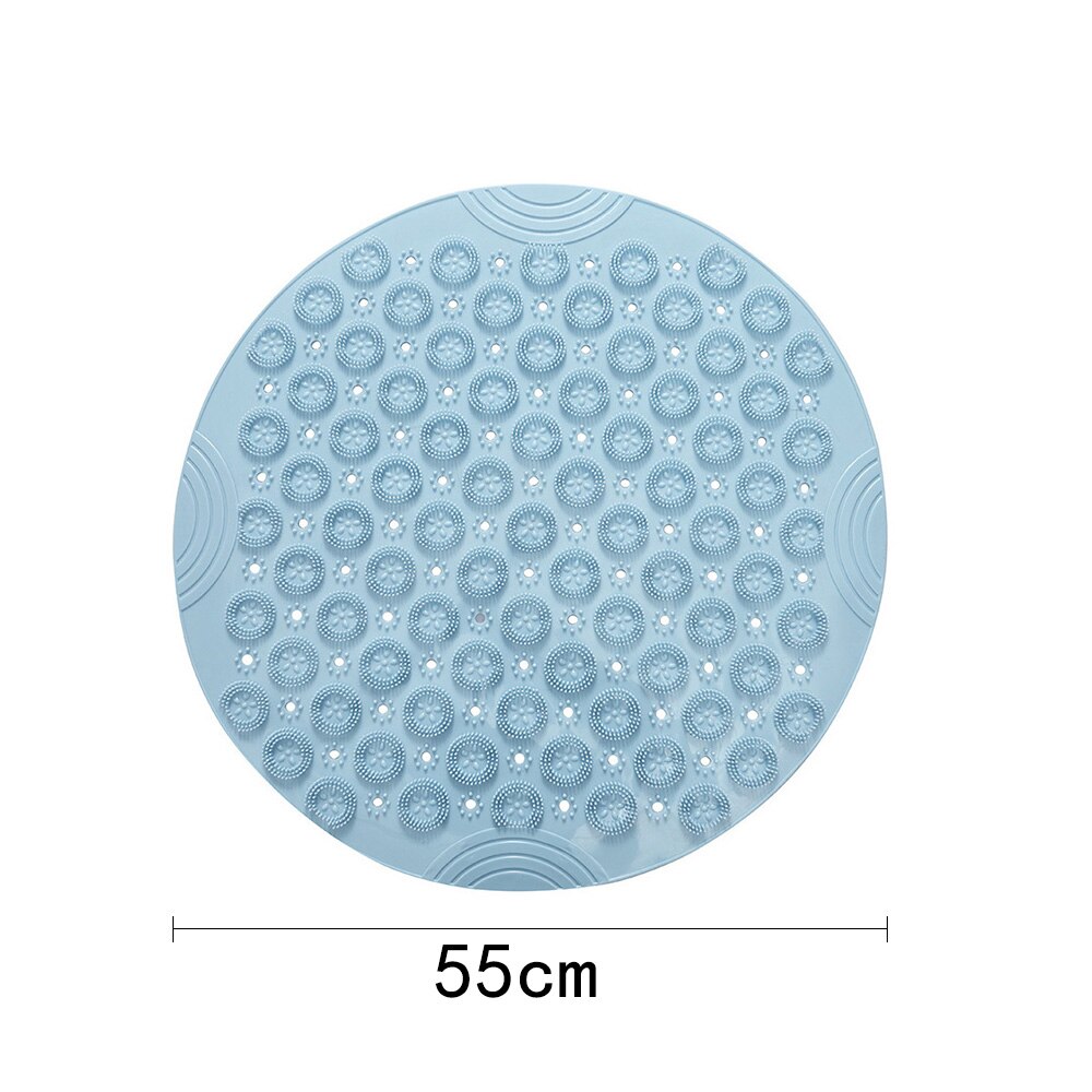 55 Cm Ronde Anti-Slip Pvc Badmat Massage Pad Met S... – Grandado