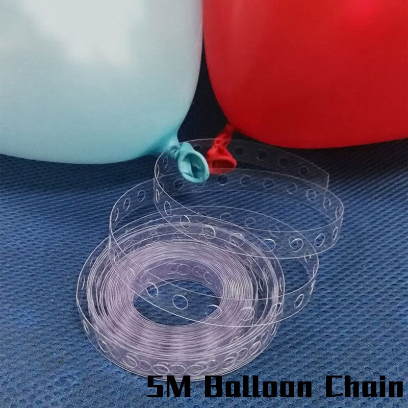 5m balloon chain happy birthday party decorations ... – Grandado