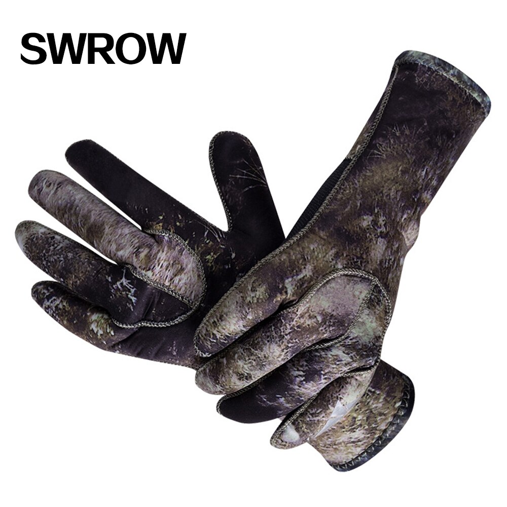 SWROW 3MM Neoprene Diving Gloves spearfishing neop... – Grandado