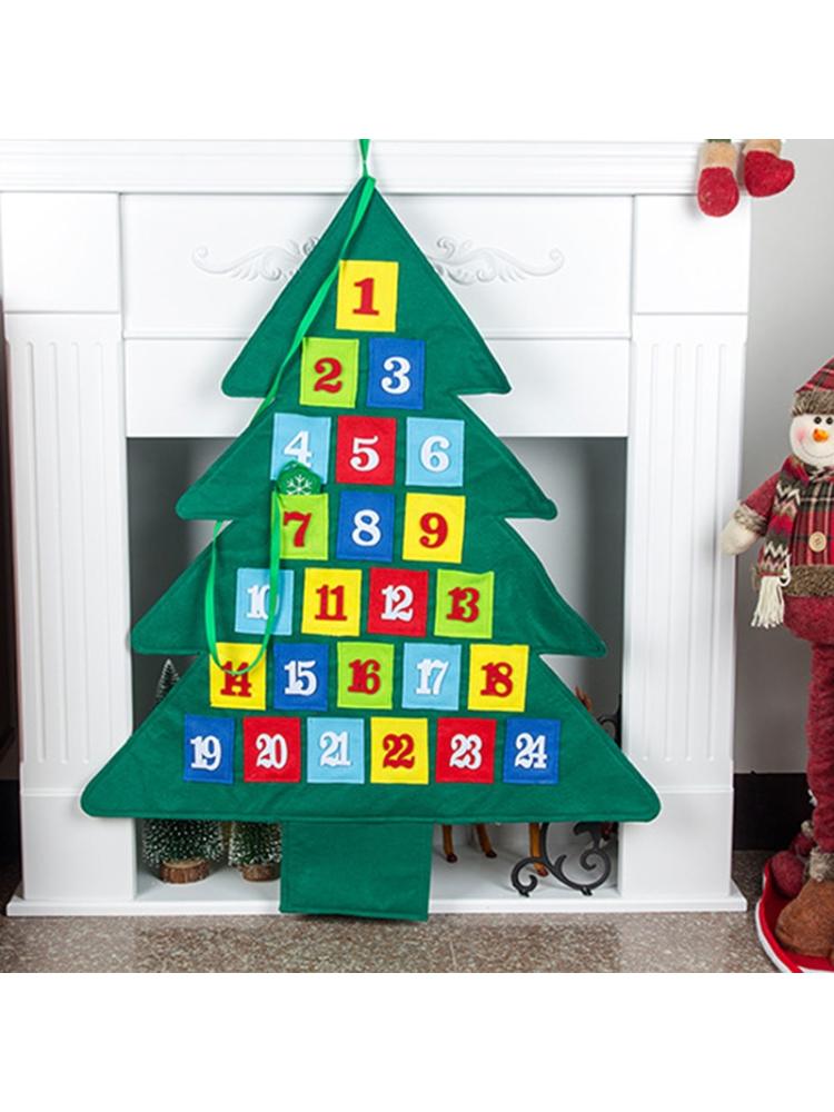Christmas Advent Countdown Wall Calendar with 24 P... – Grandado