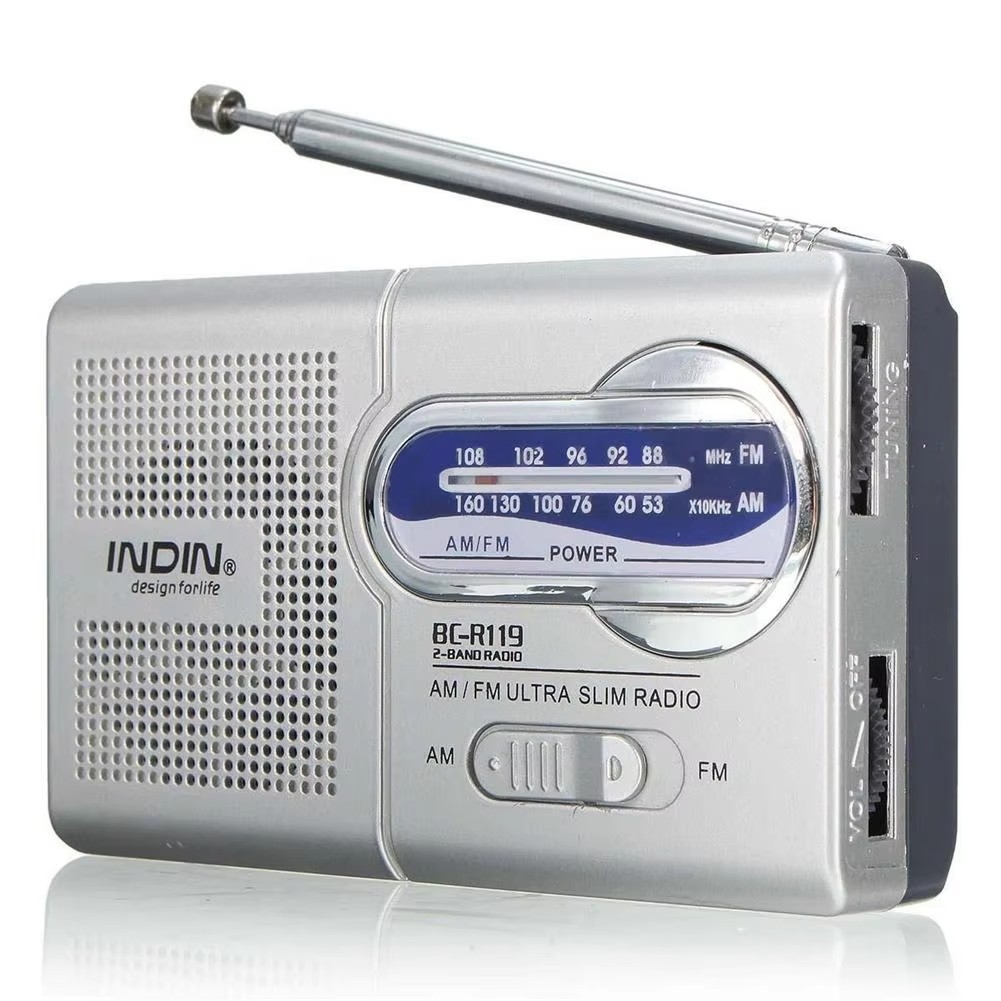 BC-R119 Radio AM FM Battery Operated Portable Radi... – Vicedeal