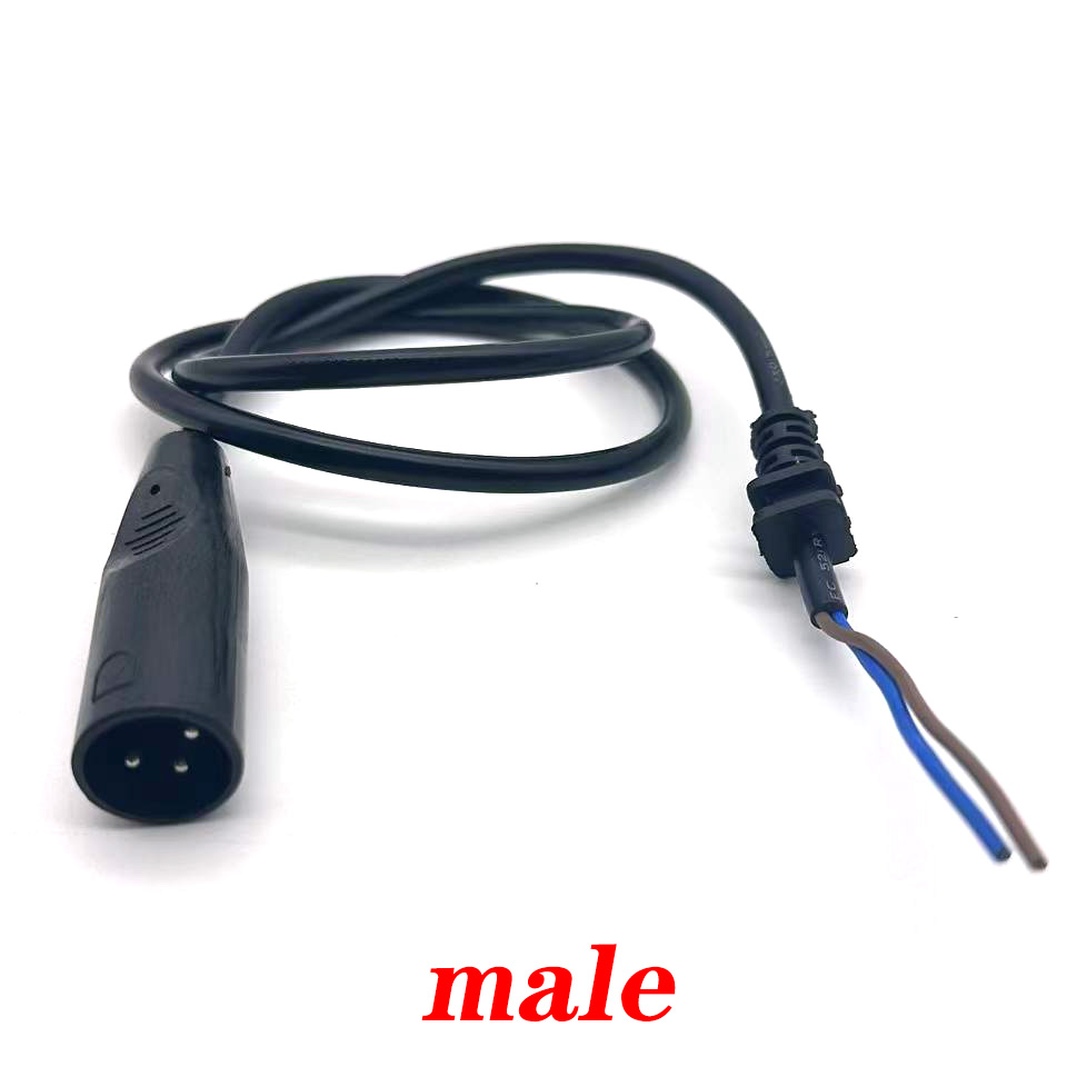 3Pin XLR Lithium Battery Charger Port Inline Plug ... – Vicedeal