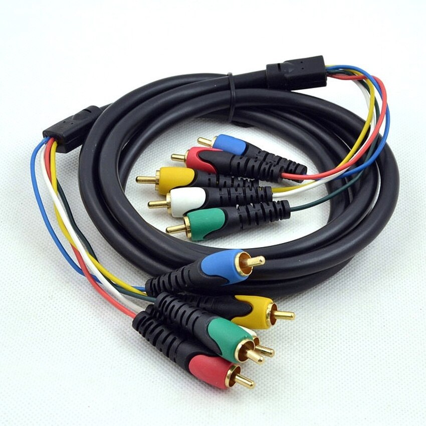 1.8 M 5-RCA Male Naar Mannelijke Component Audio V... – Vicedeal