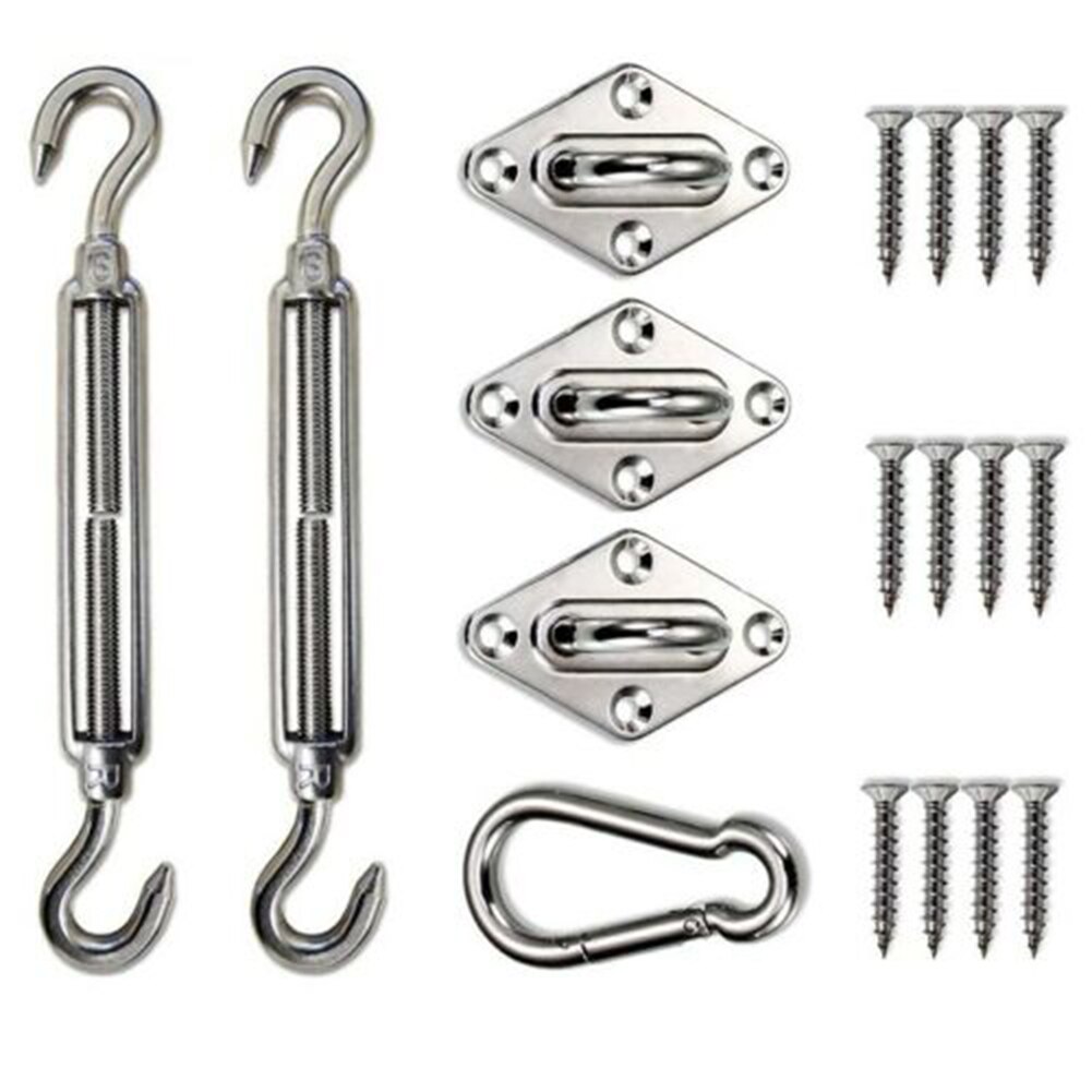 6'' Sun Sail Shade Canopy Stainless Steel Fixing F... – Grandado