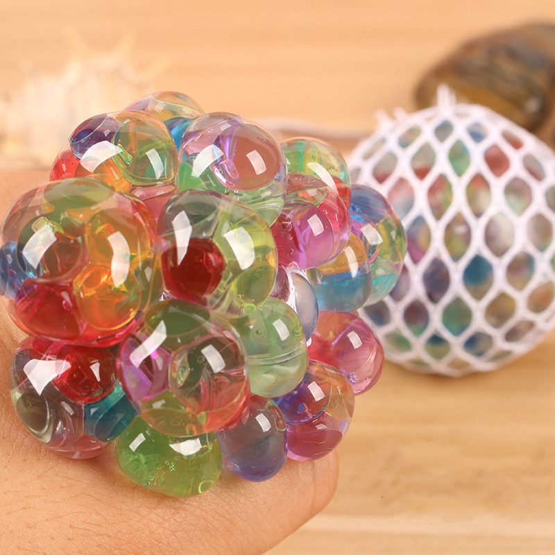 Cute Anti Stress Face Reliever Grape Ball Autism M... – Vicedeal