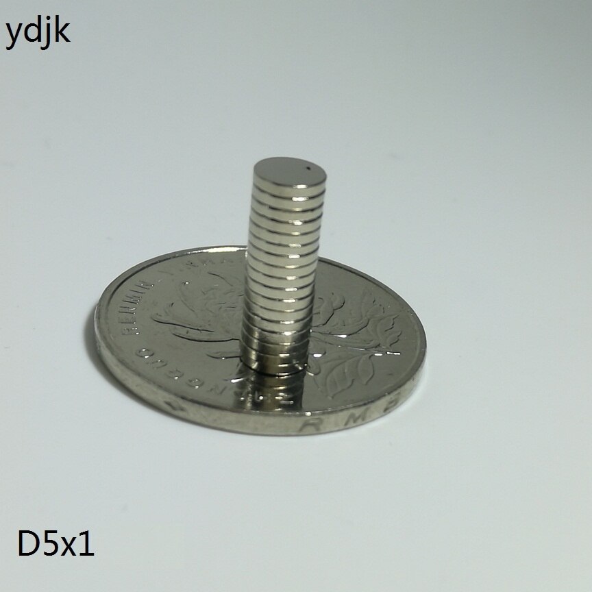 50 100PCS/LOT disc magnet 5*1 N35 magnet 5 x 1 mag... – Grandado