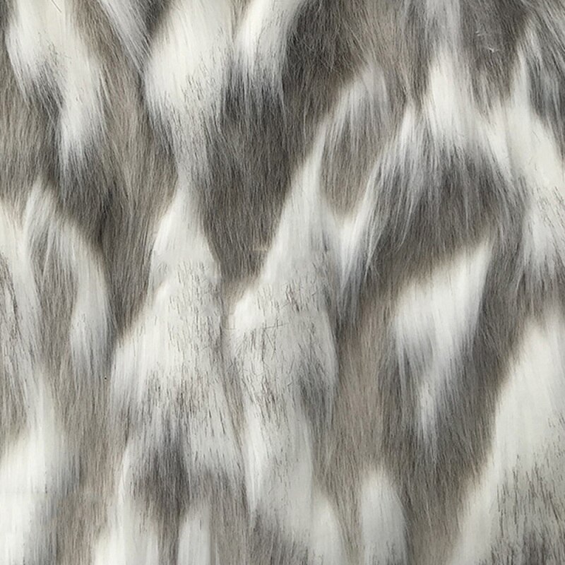 2 Size Jacquard Long Plush Fabric For Handmade Cra... – Grandado