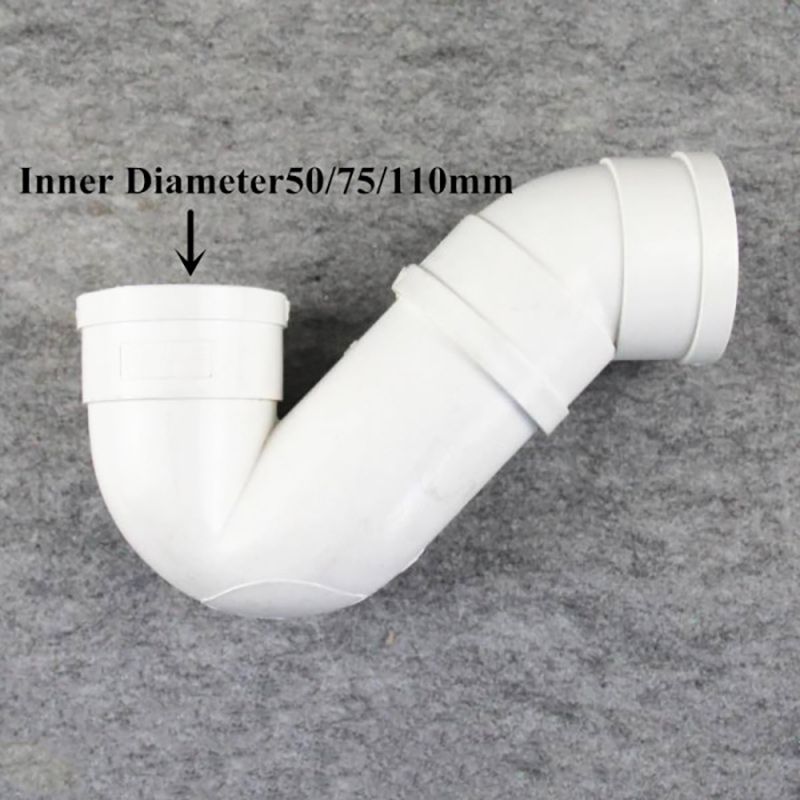PVC P Type Elbow Brand PVC Raw Material Water Trap... – Grandado