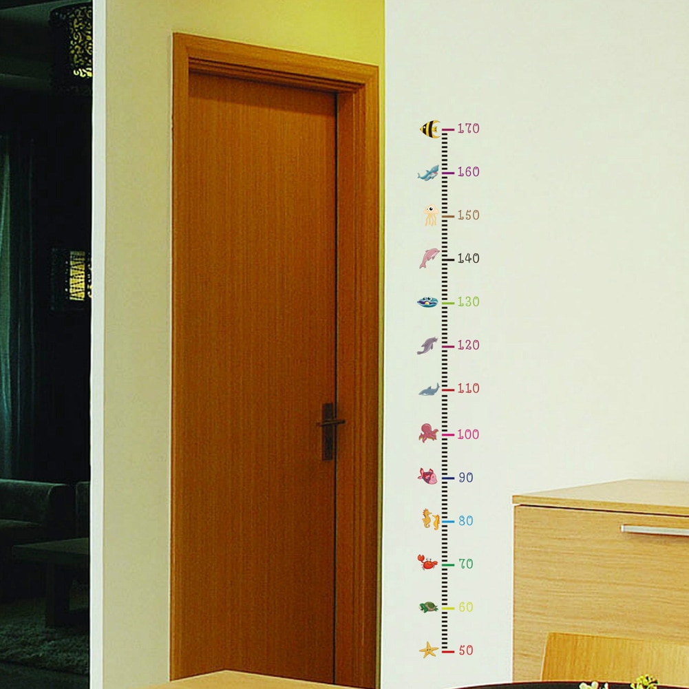Removable Height Chart Wall Sticker Height Measure... – Grandado