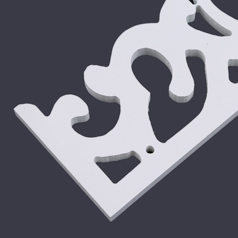 PVC pastoral White carving Board Display Wall Shel... – Vicedeal