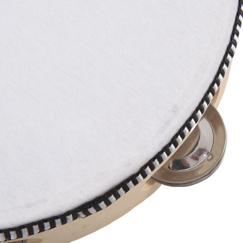 8 "Musical Tamboerijn Tamborine Drum Ronde Percuss... – Vicedeal