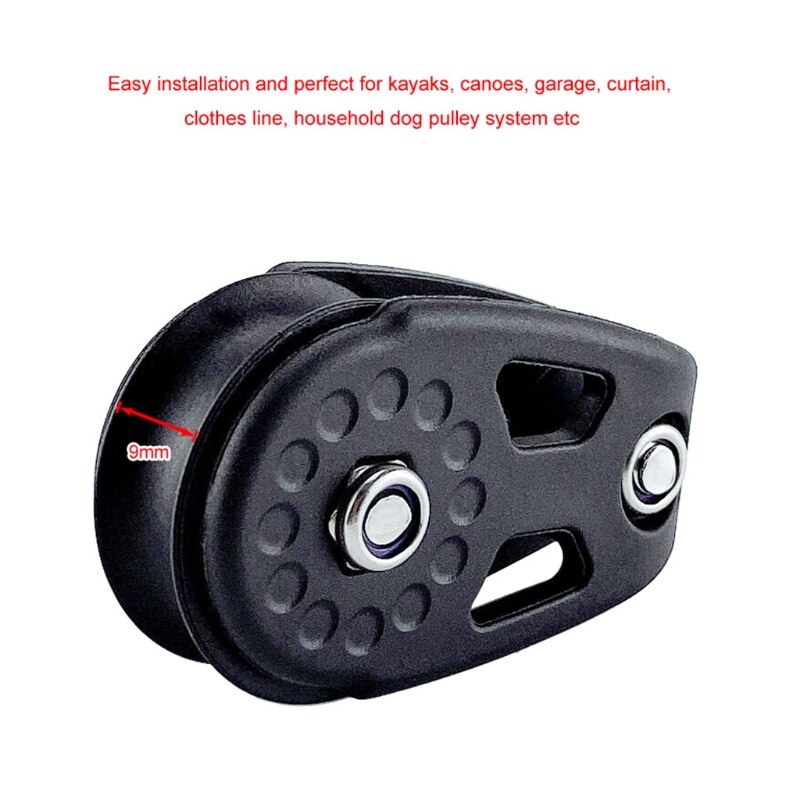 2pcs Nylon Kayak Boat Rope Pulley Block Marine She... – Grandado