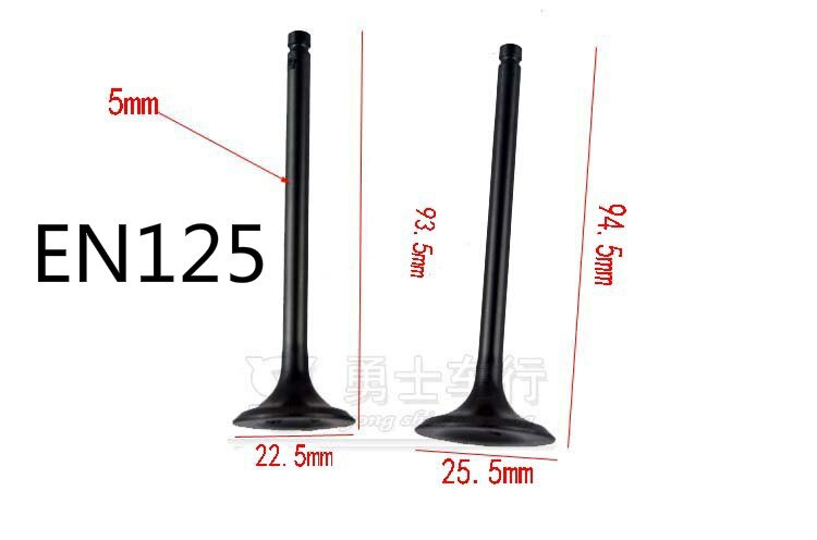 moto accessory EN125 engine valve for Suzuki GN125... – Grandado